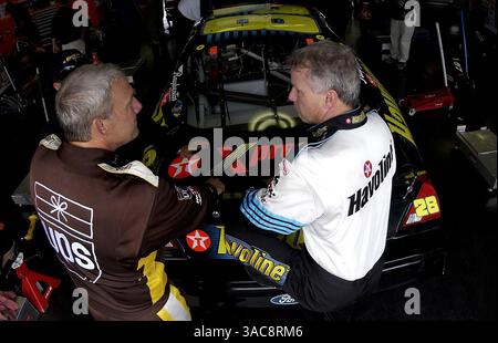 Ricky Rudd (USA) Robert Yates Racing qualified in 37th position..MBNA ...