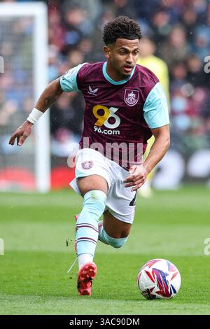 Burnley’s Marcus Edwards during the Sky Bet Championship match at Turf ...
