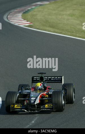 Mark Webber (AUS) Minardi PS02. .Japanese Grand Prix, Suzuka, 13 ...