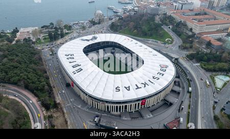 Istanbul, Turkey - April 2, 2025: Vodafone Park arena aerial view, home ...