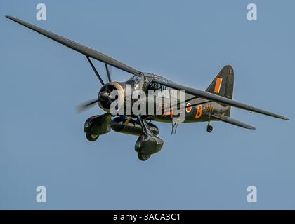 Lysander aircraft at a Shuttleworth Collection air display at Old ...
