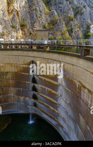 View of Matka dam in North Macedonia Stock Photo - Alamy
