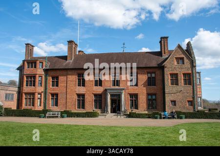 Chartwell House the home of Winston Churchill from the garden Stock ...