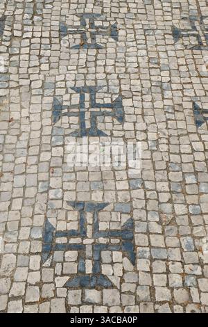 Tomar, Portugal. Templar cross Stock Photo - Alamy