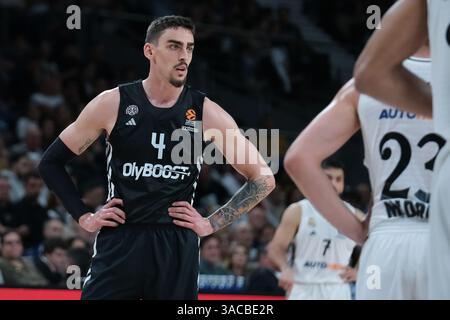 Leopold Cavaliere of Paris Basketball during the French championship ...