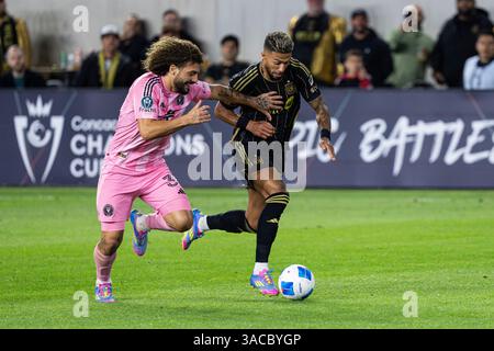 Inter Miami defender Maximiliano Falcón (37) defends the ball against ...
