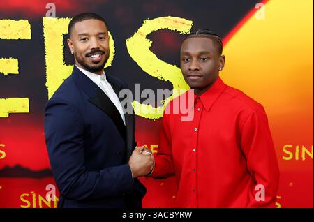 MICHAEL B. JORDAN and MILES CATON in SINNERS (2025), directed by RYAN ...