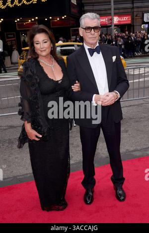 Ny. 03rd Apr, 2025. Keely Shaye Smith, Pierce Brosnan in attendance for ...