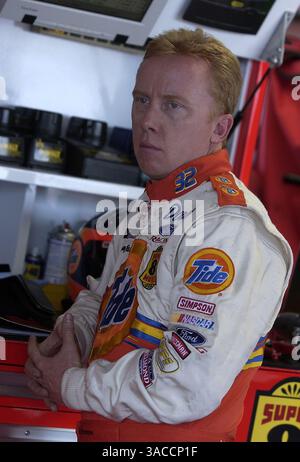Ricky Craven (USA) Tide Ford and Rusty Wallace (USA) Miller Lite Ford ...
