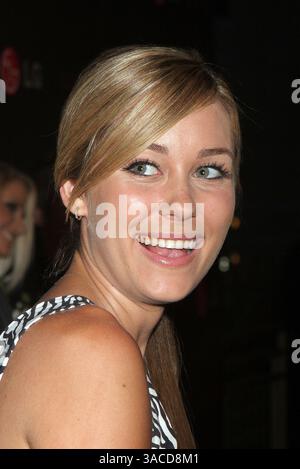 Lauren Conrad arrives at the launch of the "Scarlet" HDTV series held ...