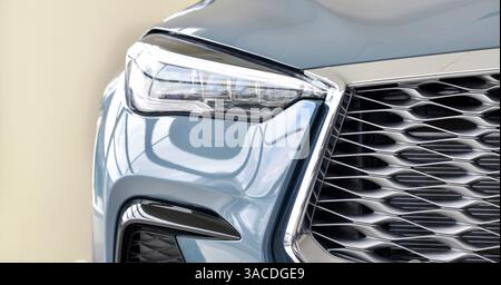 Detail of an Infinity car at a car dealership Stock Photo - Alamy