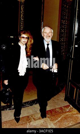 Film director Norman Jewison and his wife Lynn St. David arrive at the ...