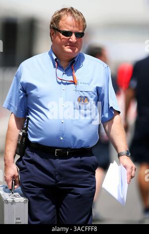 Jo Bauer (GER) FIA Delegate. French Grand Prix, Saturday 23rd June 2018 ...