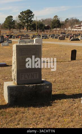Flint TX - January 16, 2025: Historical Headstone at Historic City ...