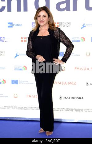 Carla Signoris beim Photocall zur Rai TV-Serie Fuochi d artificio im ...