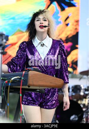Miami, FL, USA. 03rd Apr, 2018. Sebastian Maynard-Palmer perform during ...