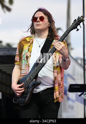 Miami, FL, USA. 03rd Apr, 2018. Sebastian Maynard-Palmer perform during ...