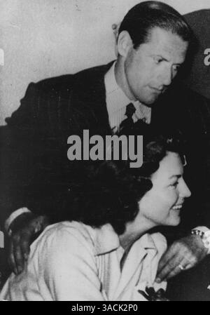 AVA Gardner & Bullfighter Mario Cabre on the set of "Pandora & th ...