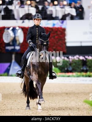 Pauline Basquin of France with Sertorius de Rima Z Ifce during the ...