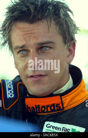 Dan Eaves (GBR) Team Halfords Peugeot 406 Coupe during testing..British ...