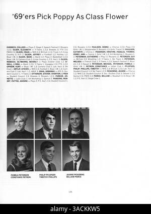 This 1969 'Voyageur' yearbook captures the school year at Minnetonka ...