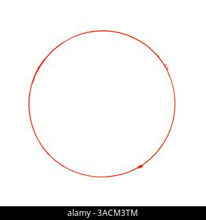 4 hand-painted red empty insulated boxes as frames Stock Photo - Alamy
