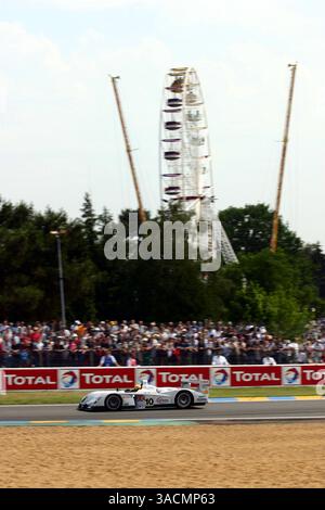Frank Biela (GER) Audi Sport UK Audi R8..Le Mans 24 Hours Pre ...