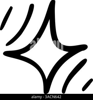Comic movement lines and expressive shapes with fun graphic effects ...