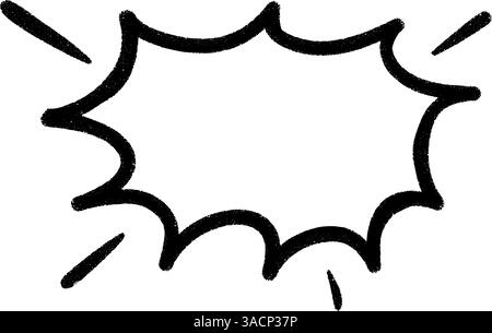 Manga speech bubbles with dynamic comic bursts. dialogue balloons and explosive text frames ...