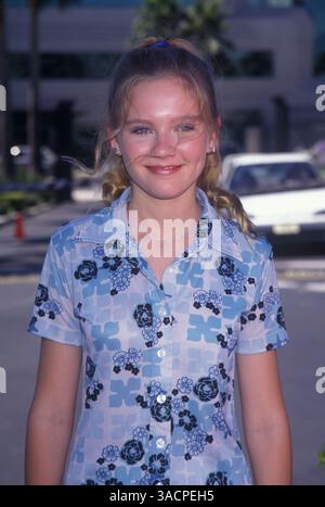 Jun 29, 1996 - Los Angeles, California, USA - KIRSTEN DUNST at the ...