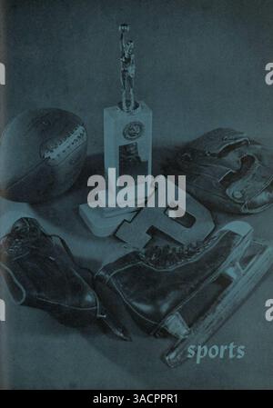 The 1957 Echowan Yearbook highlights student, teacher, and club ...