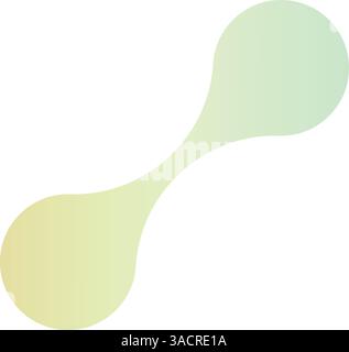 Molecular dot connect pattern with metaball shapes. Abstract fluid ...