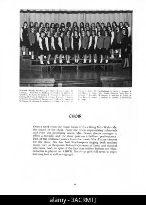 The 1965 Tatler yearbook records the 1964-1965 school year at Northrop ...