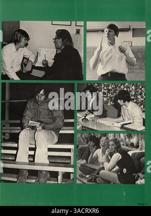The 1975 Echowan Yearbook offers a comprehensive look at the 1974-1975 ...