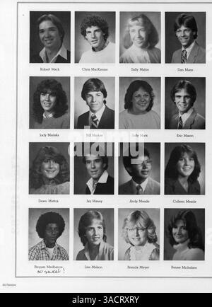 The 'Regalia' yearbook from 1983 provides a visual record of Hopkins ...