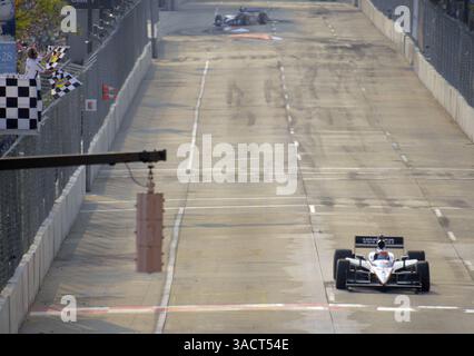 IndyCar racer Will Power wins the Baltimore Grand Prix in Baltimore ...