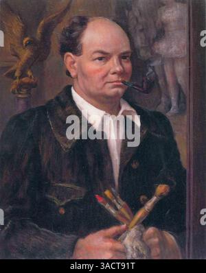 John Steuart Curry Self-Portrait 1939 Stock Photo - Alamy