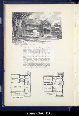 The Lindstrom & Almars 1915 catalog offers over fifty house designs by ...