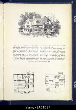 This catalog showcases house designs by Minneapolis architect J. W ...