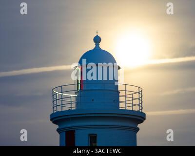 View of the Mersey Bluff lighthouse near Devonport on the northern ...