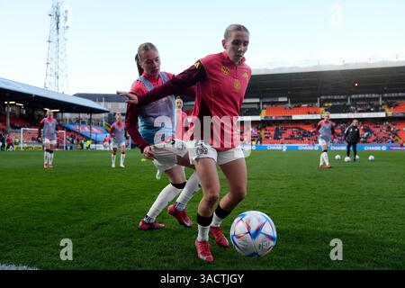 Germany's Sjoeke Nusken before the UEFA Women's Euro 2025 Group C match ...