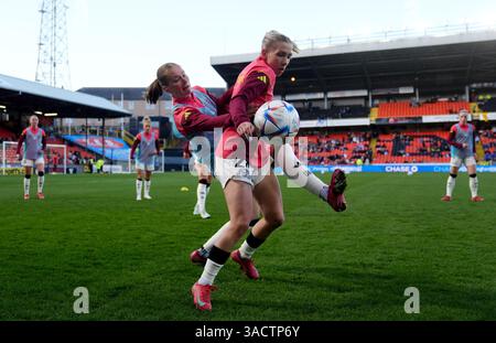Germany's Sjoeke Nusken before the UEFA Women's Euro 2025 Group C match ...