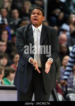 Seton Hall head coach Anthony Bozzella reacts in the first half of an ...