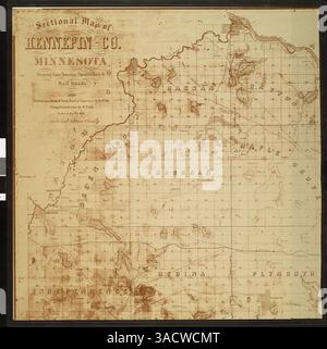 This map shows the layout of townships in the state of Iowa. It ...