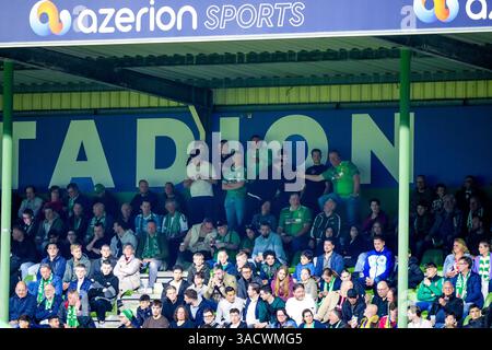 Dordrecht, Netherlands. 04th Apr, 2025. DORDRECHT, 04-04-2025, M-Scores ...