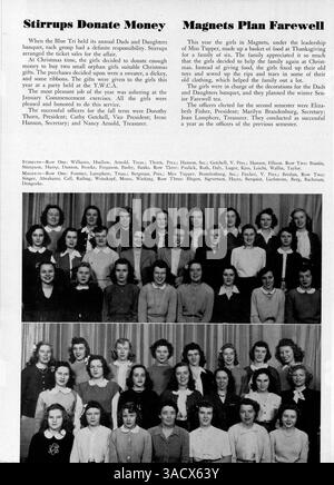 The 1946 Washburn High School yearbook, 'Victory', captures student and ...