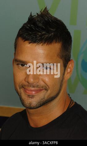 Ricky Martin arrives at the MTV Video Music Awards on Sunday, Sept. 7 ...