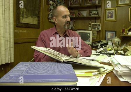 Jul 20, 2001; Tulsa, Oklahoma, USA; Attorney GARY UNDERWOOD looks ...