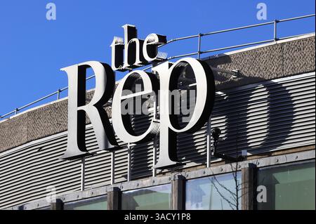 Birmingham Repertory Theatre, founded by Barry Jackson, and showing ...