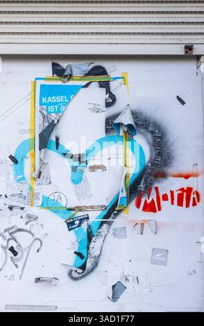 Graffiti on a wall, heart shape Stock Photo - Alamy